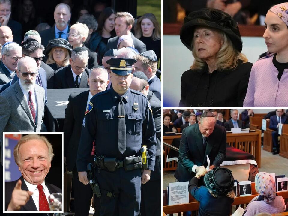 Ex-Sen. Joe Lieberman remembered during funeral service as ‘mensch’ who ...