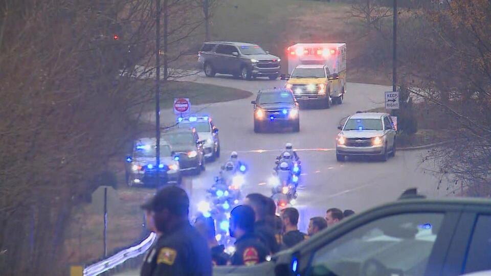 Officer Horan's procession home begins in Raleigh - NewsBreak