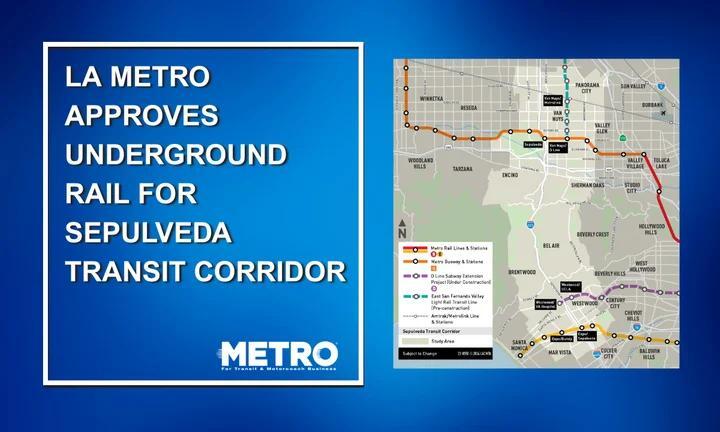 LA Metro Approves Underground Rail for Sepulveda Transit Corridor ...