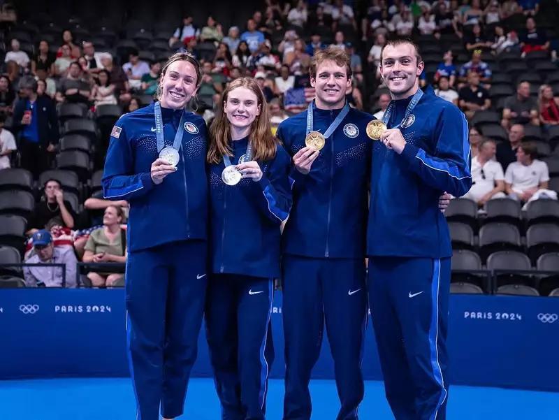 Olympic Gold Medalist Announces Return to Training Six Weeks After ...