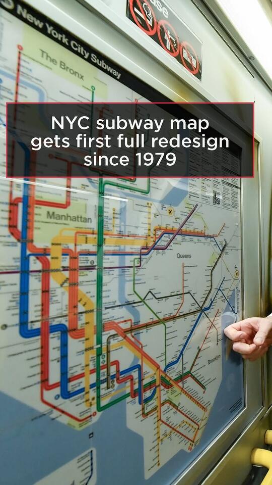 The MTA announced plans to roll out its first fully redesigned subway map in more than 40 years ...