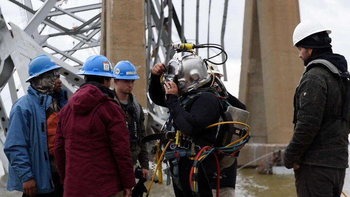 Baltimore bridge collapse dive team recovers body of third construction ...