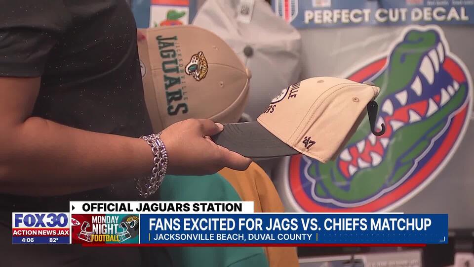 Jaguars fans gear up ahead of Monday night football in Jacksonville ...