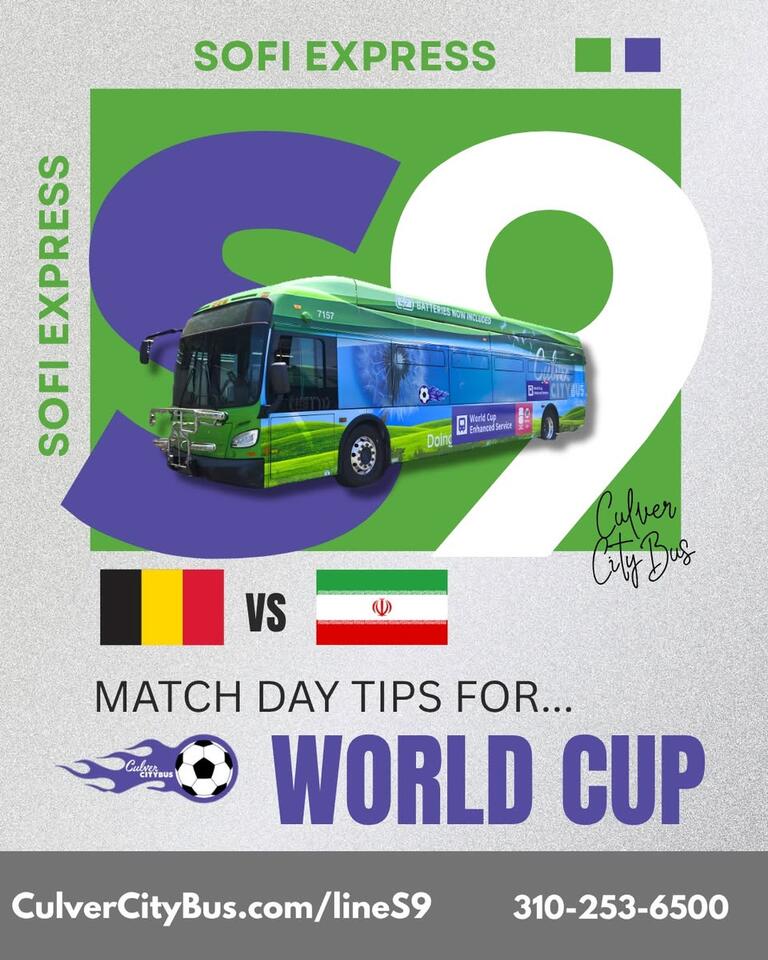 Culver CityBus offers World Cup match service - NewsBreak