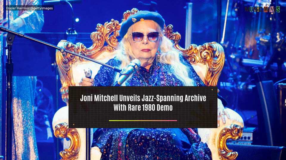 Joni Mitchell Unveils Jazz-Spanning Archive With Rare 1980 Demo - NewsBreak