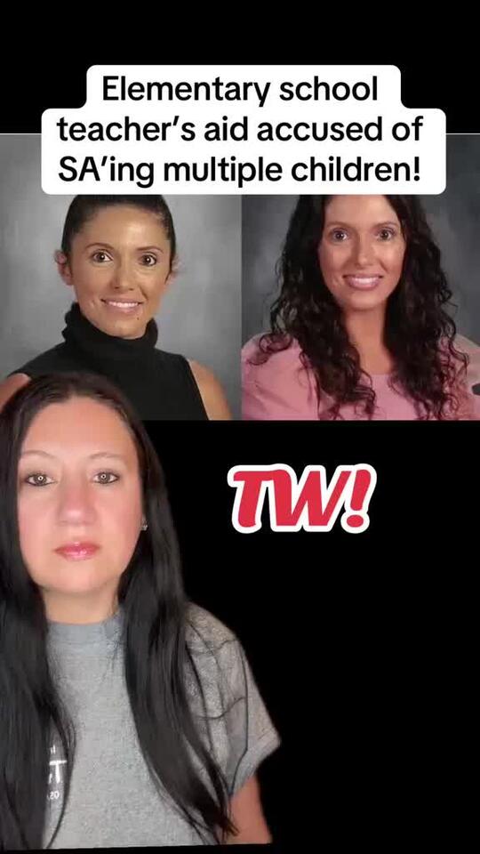 Elementary school teacher’s aid, Anna-Marie Crocker, accused of SA’ing ...