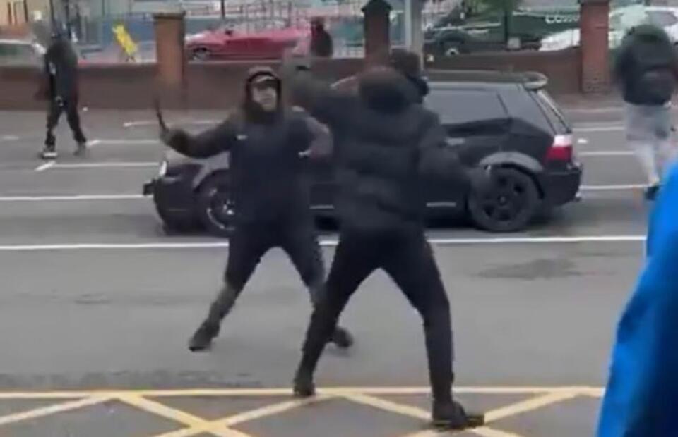 Group of men armed with bats 'fight over Pokemon cards' outside London ...