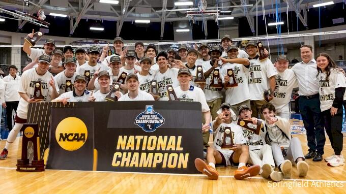 Springfield Men's Volleyball Claims 6th NCAA D3 Title Over Carthage, 3 ...