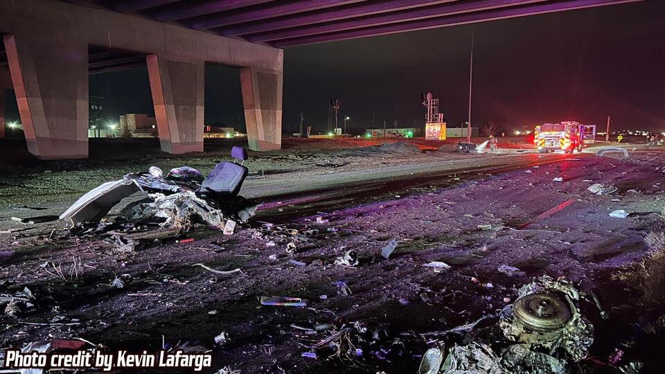 High Speed Fiery Crash on Santa Fe Ave in Hesperia Late Tuesday Night ...