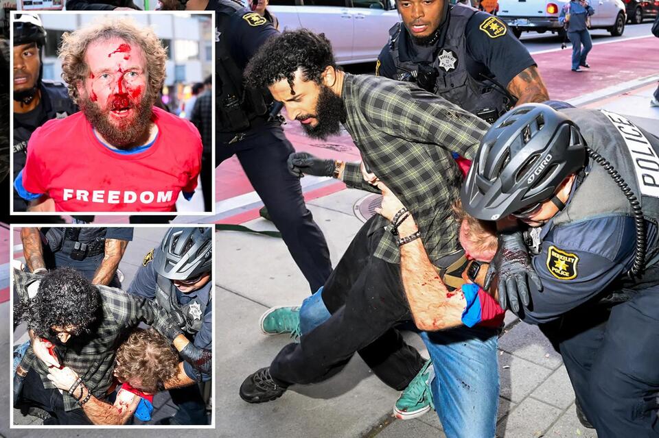 Protester named ‘Jihad’ charged with assault and robbery after brawl at ...