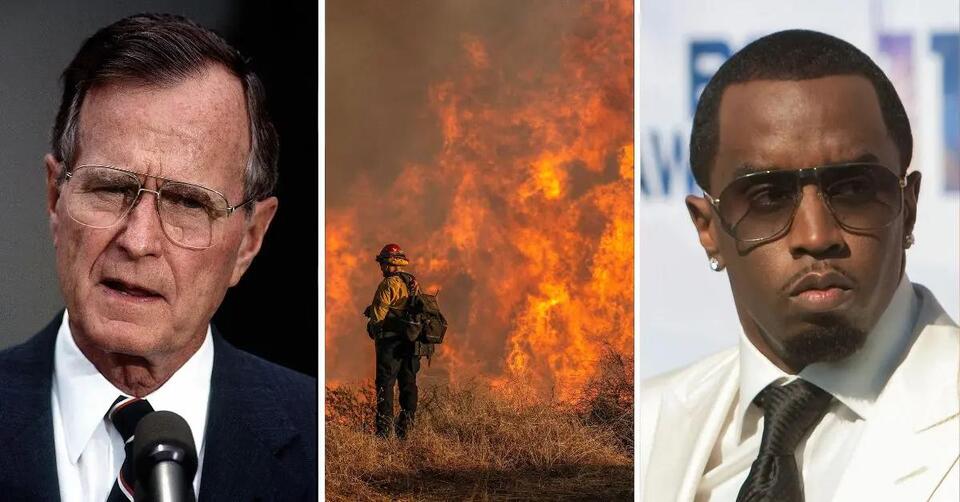 Former George H W Bush Official Shares Wild Viral Theory L A Wildfires Were Set To Cover Up