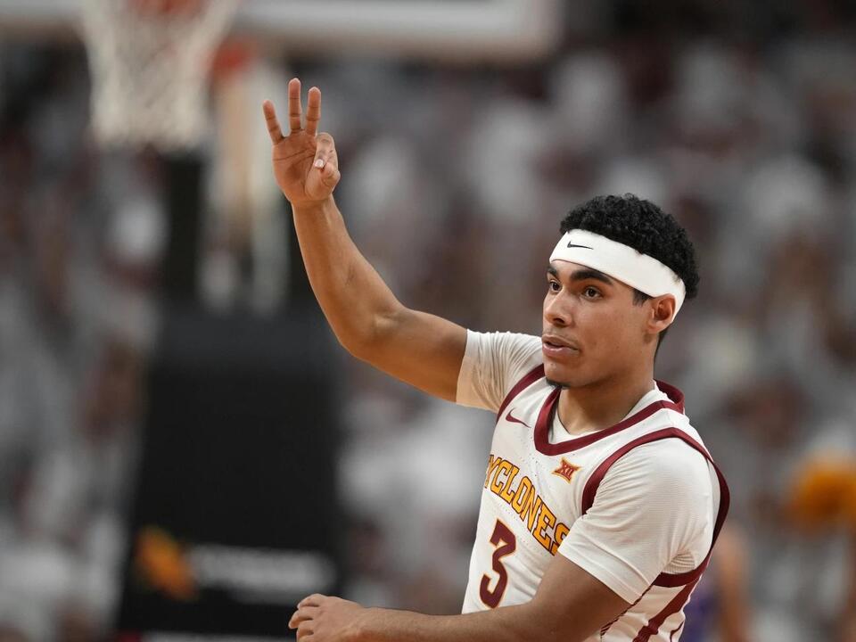 Tre King helps No. 23 Iowa State top No. 7 Kansas 79-75
