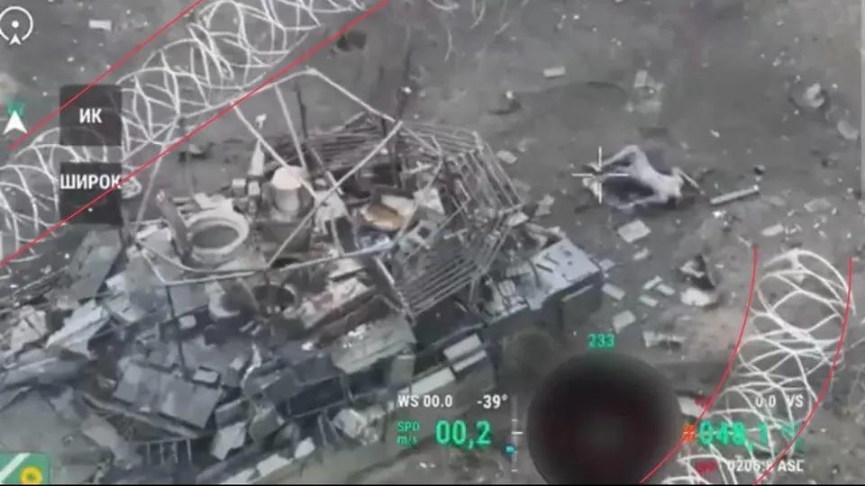 A Dying Russian Tank Wrecked Ukraine’s Razor Wire Defenses. A Robot ...