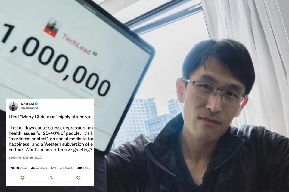 Popular YouTuber Patrick Shyu mocked for saying ‘Merry Christmas ...