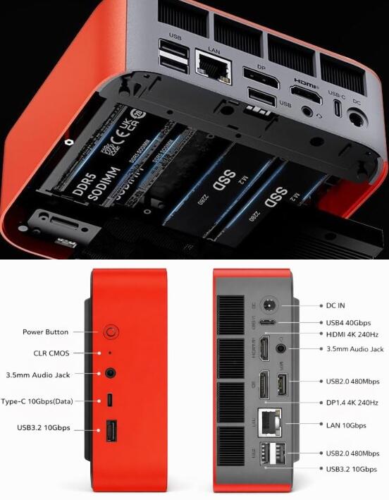 Beelink SER10 MAX 470 Ubuntu+ Windows OpenClaw Preinstalled Mini PC ...