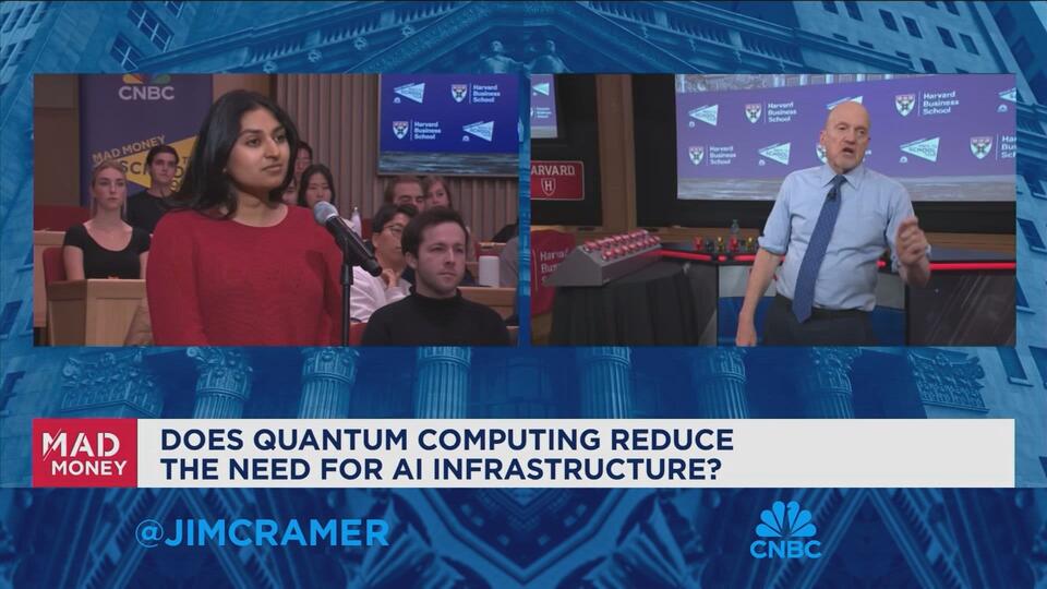 Jim Cramer answers Harvard Business School student's questions - NewsBreak