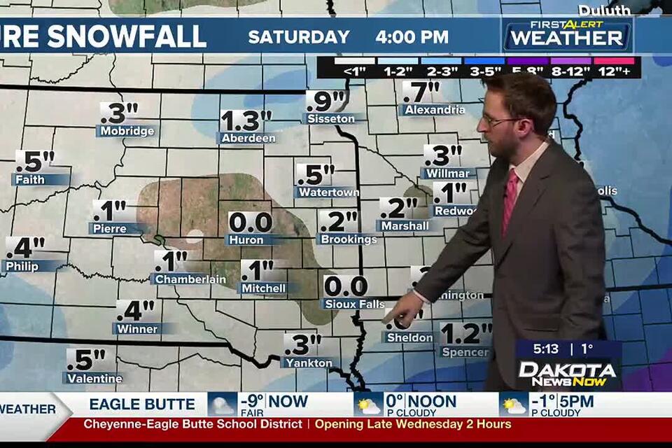 Wednesday Morning's Forecast with First Alert Meteorologist Aaron ...
