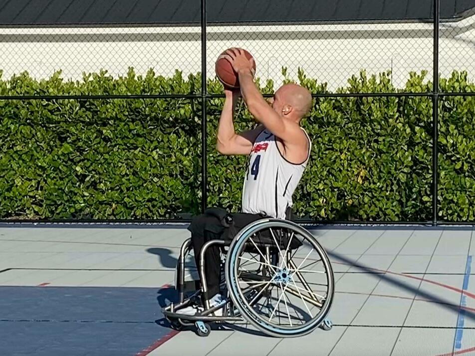 Paralympian Paul Schulte going for the gold again