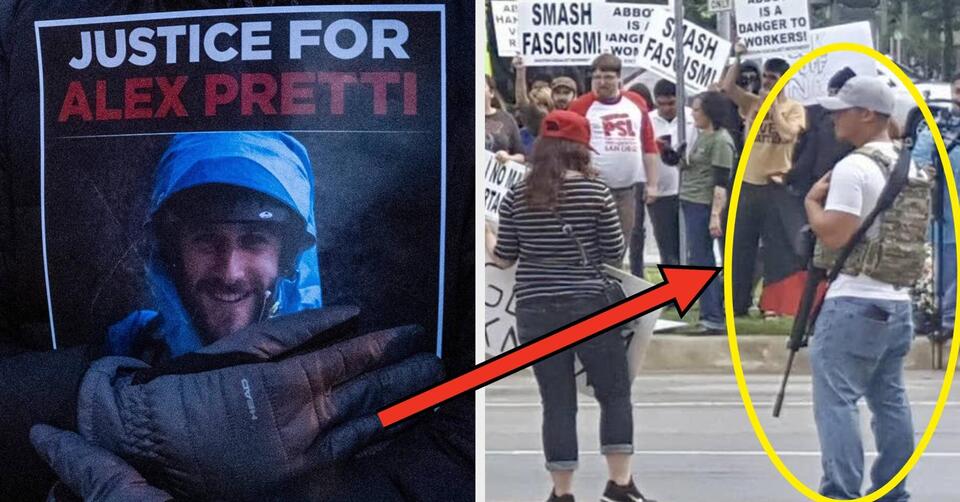 This Photo Of Armed MAGA Protesters Is Going Viral In The Wake Of Alex ...