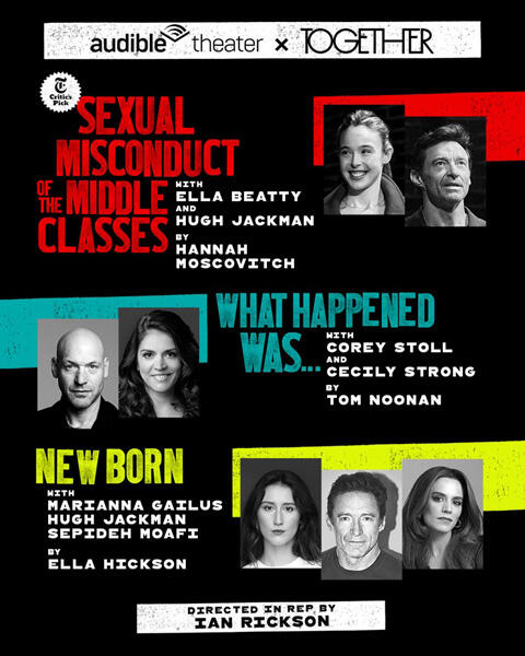 Audible Theater expands 2026 Off-Broadway Season at Minetta Lane ...