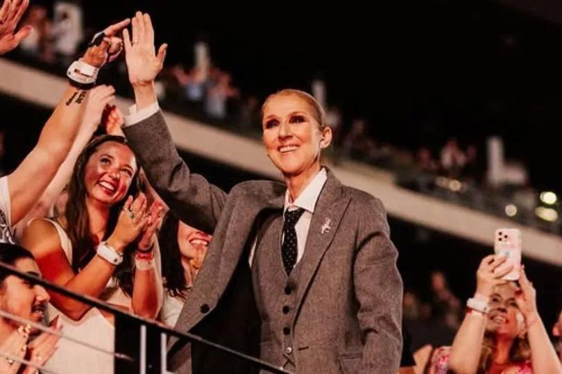 Celine Dion receives standing ovation as she makes rare outing in Las ...