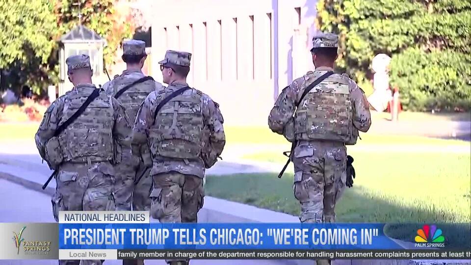 Trump Confirms Federal Troops Heading to Chicago Despite Pushback ...