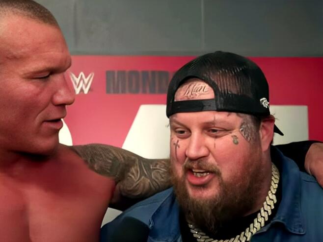 Randy Orton Thanks Jelly Roll For Monday Night Raw Assist