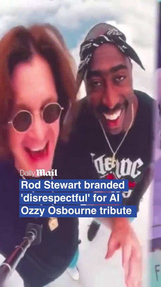 Rod Stewart baffles fans with bizarre Ozzy Osbourne tribute as his ...