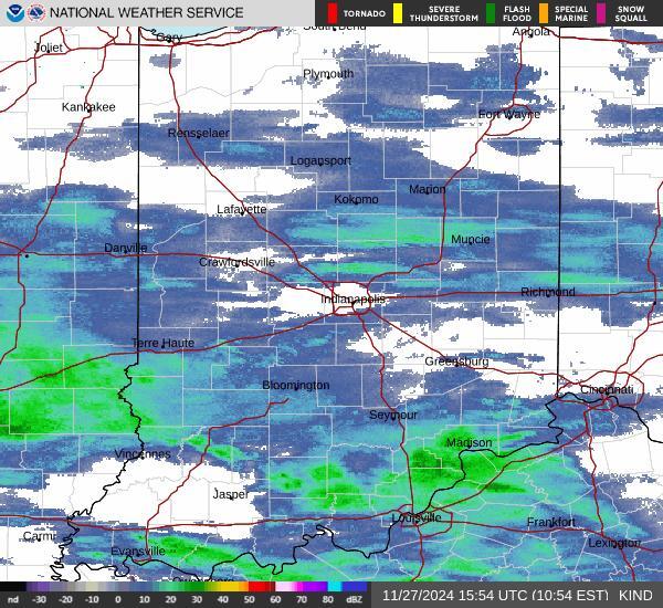 Indiana travel advisory map shows status for counties around the state ...