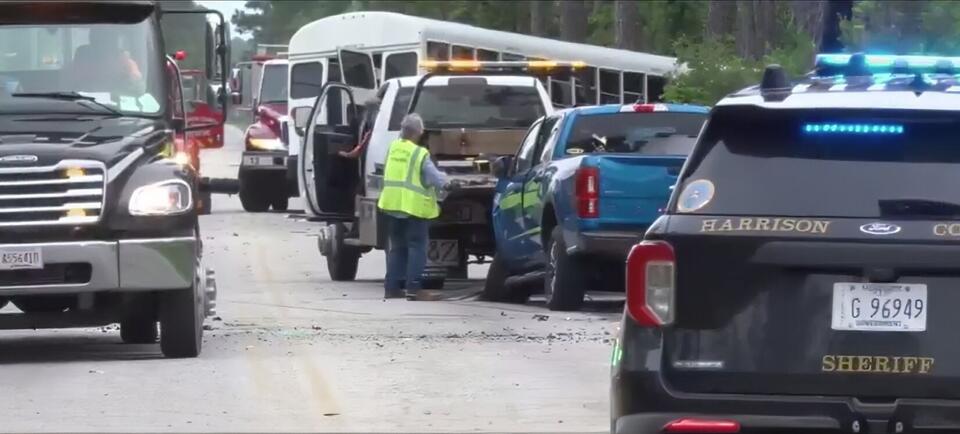 Two Dead Following Multi-Vehicle Crash Involving Military Bus - NewsBreak