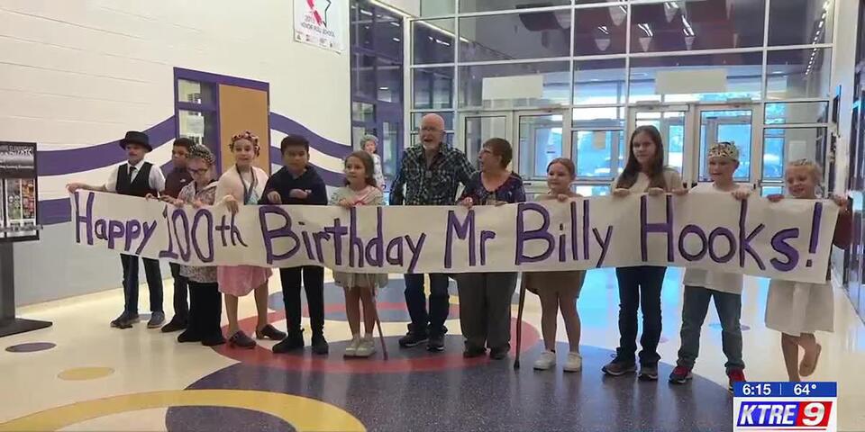 Cushing Elementary School celebrates 100 days of school with 100-year ...