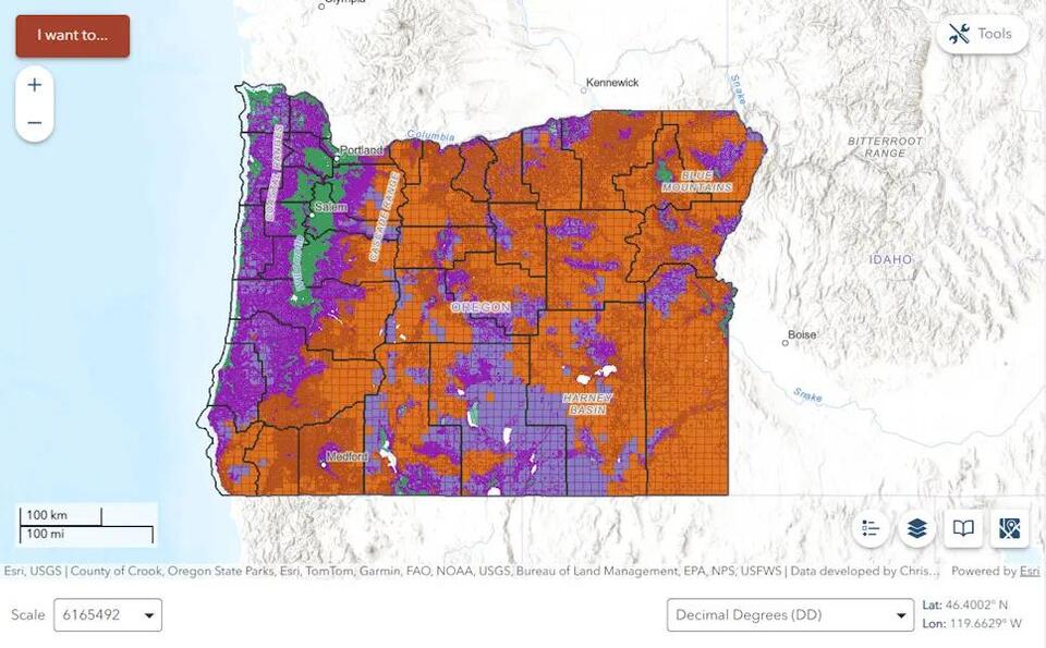 Oregon Department of Forestry releases revised statewide wildfire hazard zone maps after initial ...