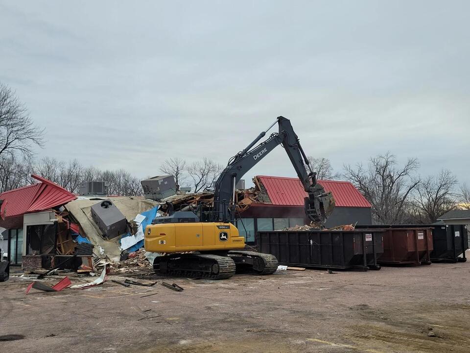 Demolition begins at former Hardee's property - NewsBreak