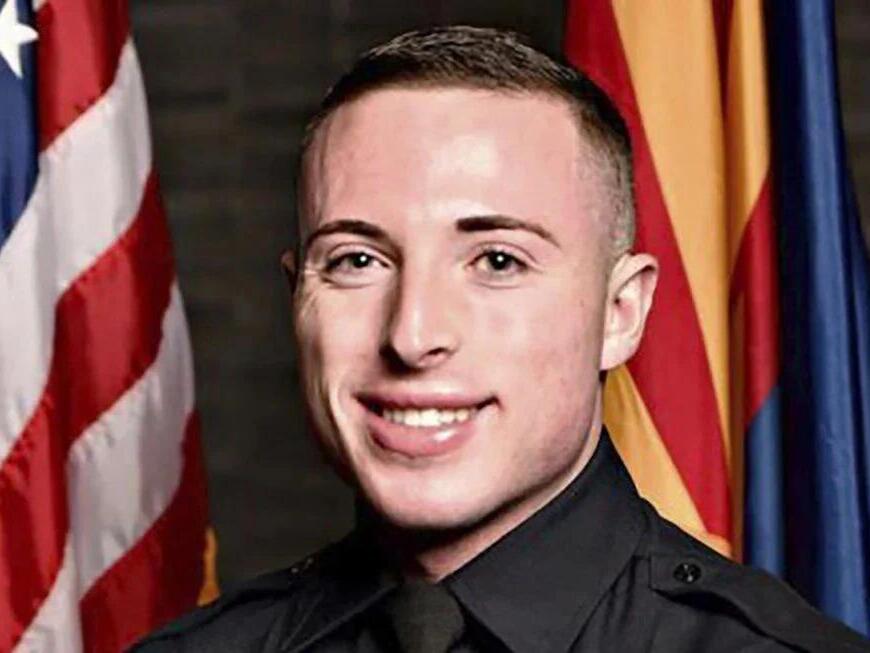 Rookie police officer who was fatally shot in Arizona died on duty like ...