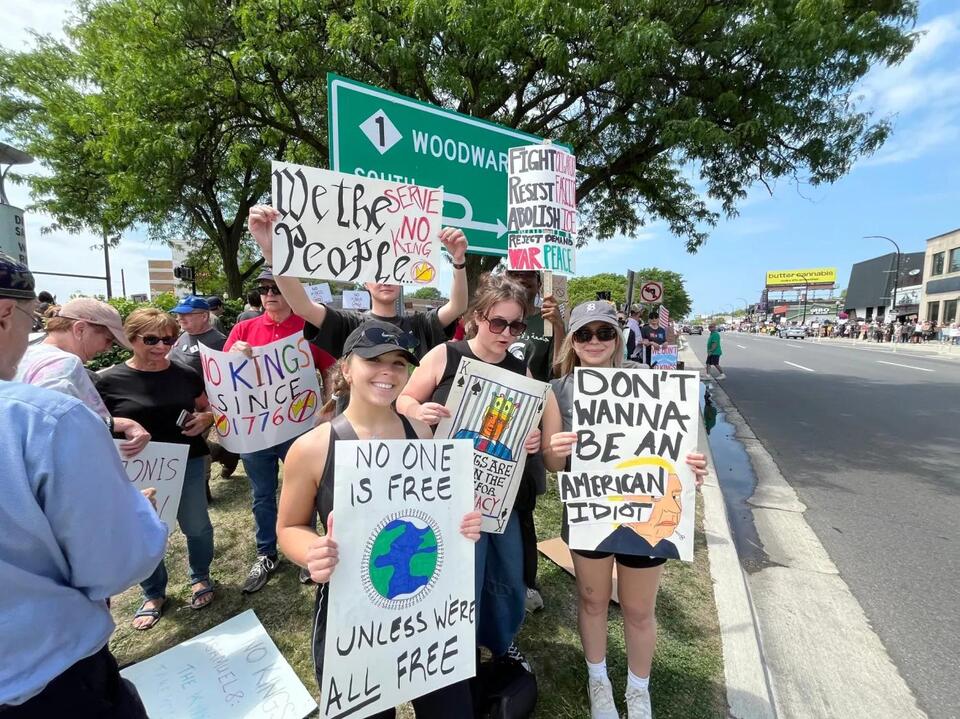 ‘No Kings’ protests planned for Saturday in metro Detroit - NewsBreak