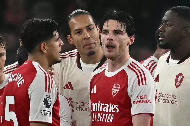 Virgil van Dijk and Arsenal fans simultaneously left furious at same ...