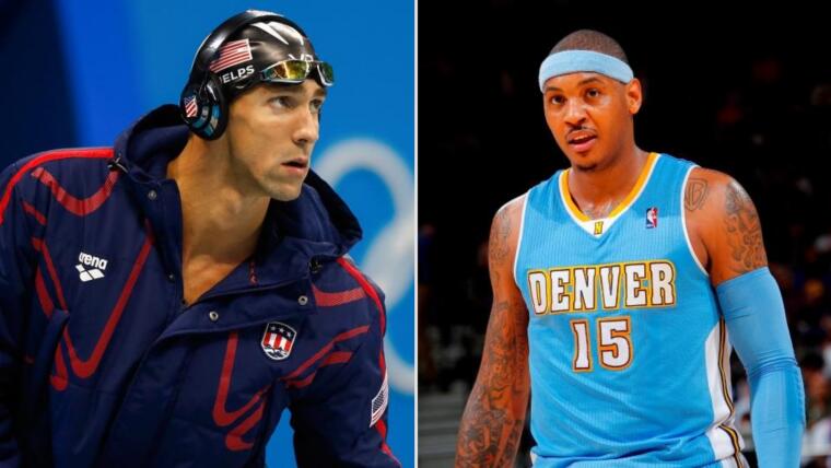Who are the Ravens' biggest celebrity fans? Michael Phelps, Carmelo ...