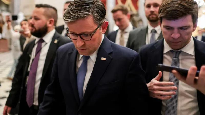 A small group of Republican 'extortionists' has usurped Mike Johnson's ...