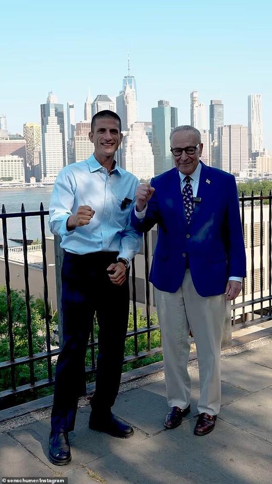 Kennedy heir Jack Schlossberg gets job from Chuck Schumer after ride in ...