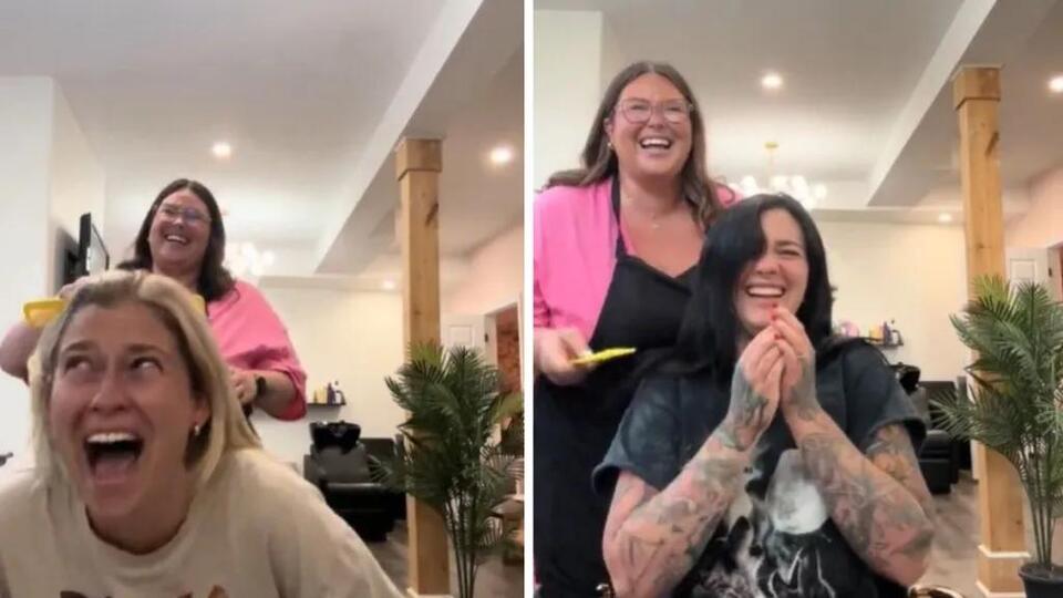 Too Funny: Hair Stylist Pranks Her Clients With Silliest Surprise ...