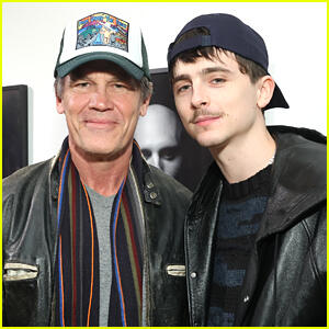 Timothee Chalamet Supports 'Dune' Co-Star Josh Brolin at 'Dune: Exposures' Gallery Opening ...