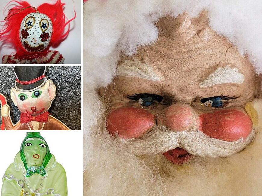 25 Creepy Vintage Christmas Ornaments You Won’t Believe Were Made