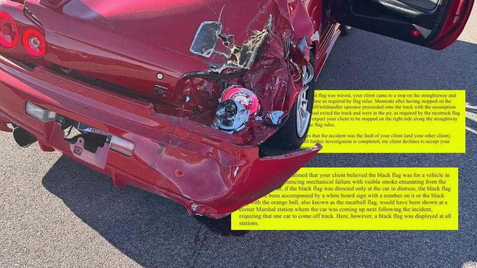 Laguna Seca Workers Totaled This R34 Nissan Skyline. Now, The Owner ...