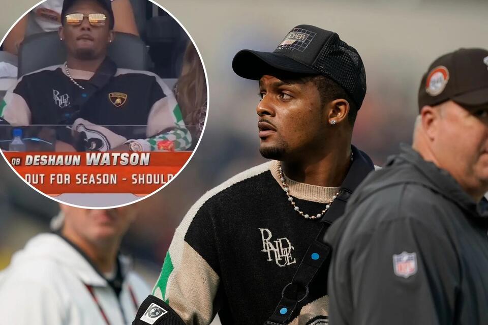 Deshaun Watson’s suite appearance for Rams game was Browns’ doing ...