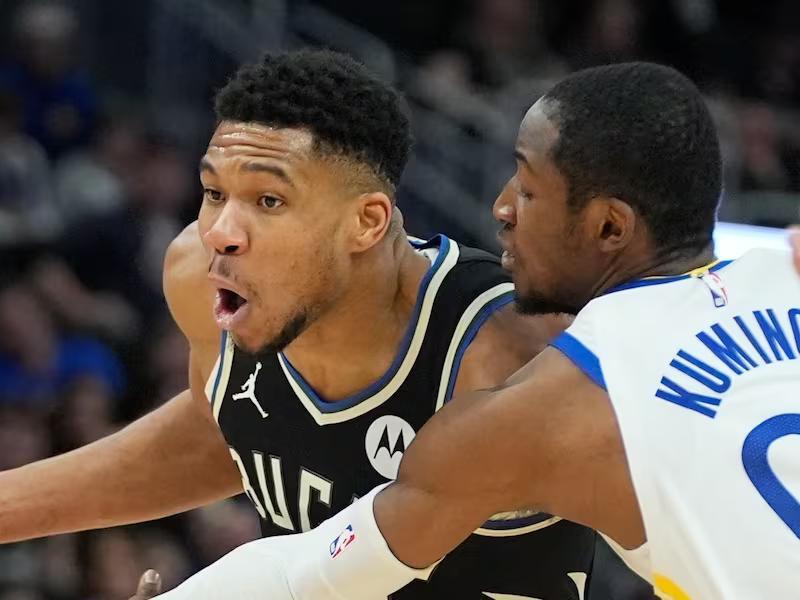 Bucks’ Giannis Antetokounmpo sits out against Cavaliers because of bruised right shoulder