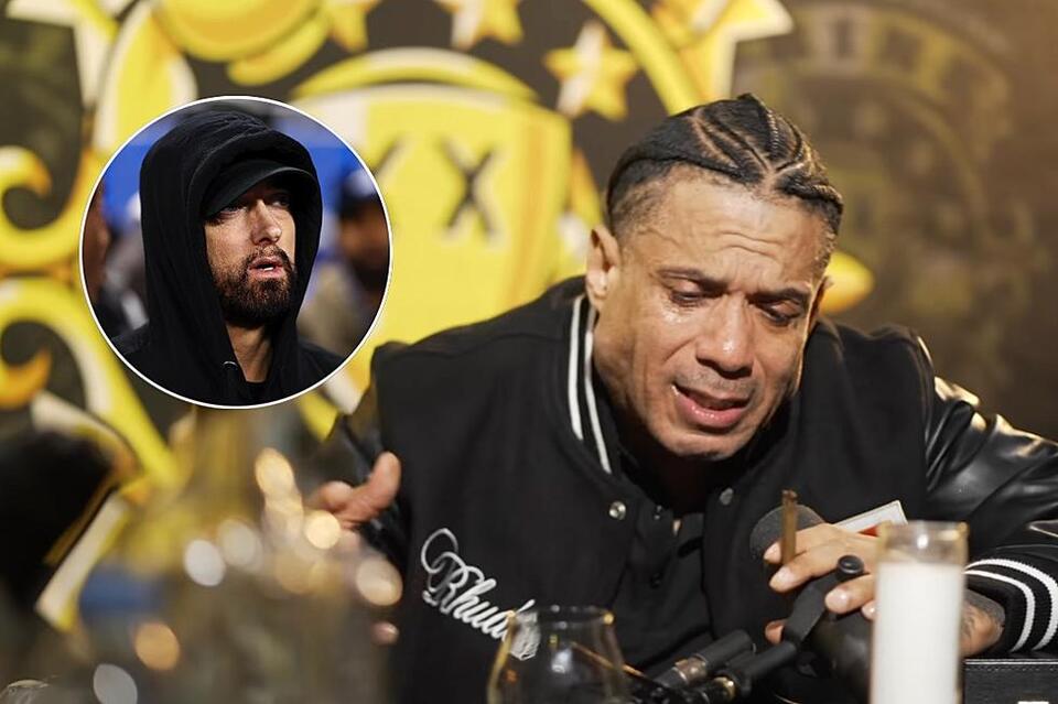 Benzino Addresses Crying While Talking About Eminem Beef in Drink ...