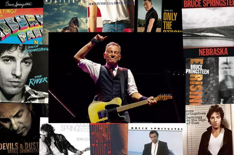 Most and Least-Played Song Live Off Every Bruce Springsteen Album ...