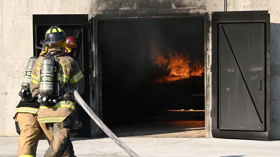 FTCC Opens Expanded Fire Training Complex With Live-Burn Buildings and ...