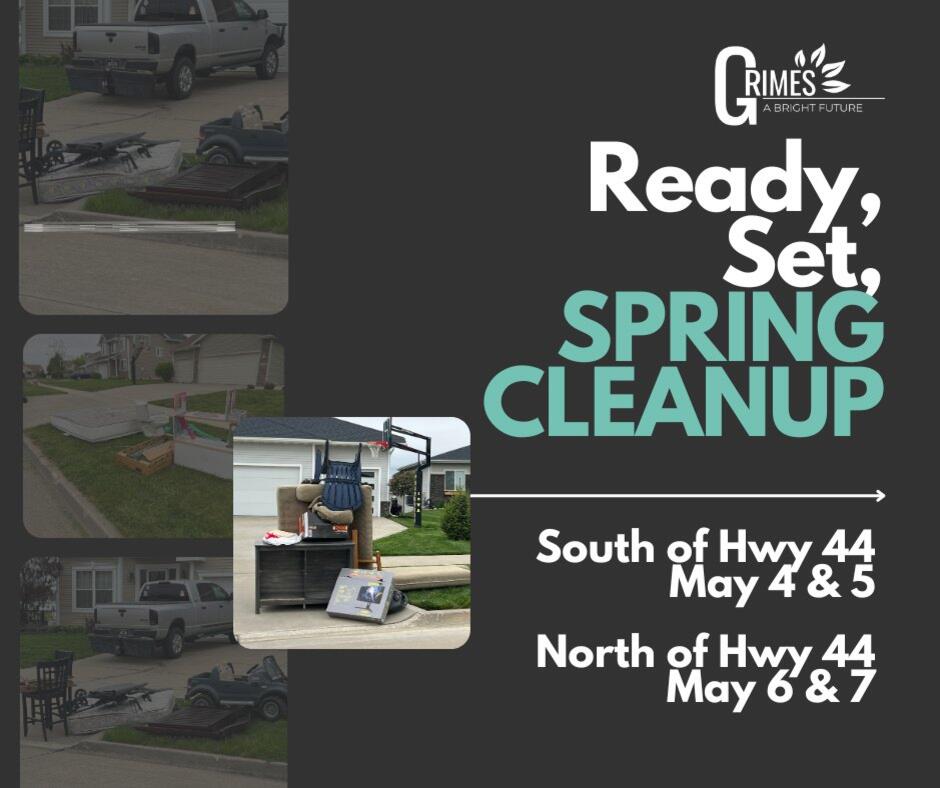 Spring Cleanup curbside pickup in Grimes - NewsBreak