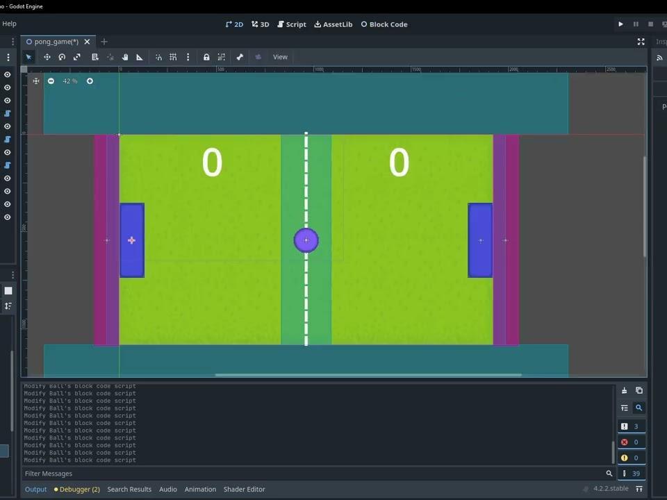Endless launch Block Coding for Godot Engine, great for beginners